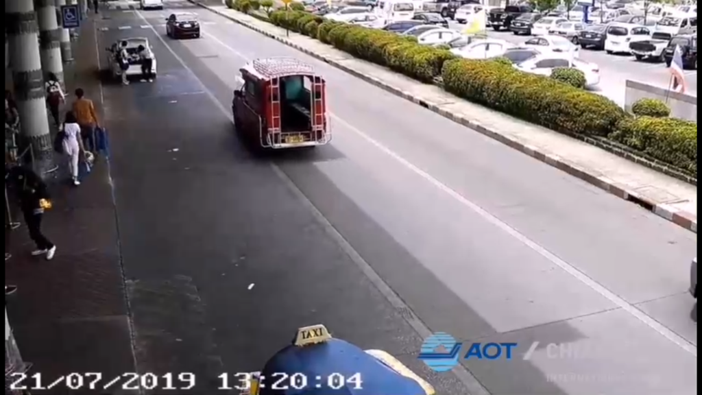 Power Bank Unexpectedly Explodes At Chiang Mai International Airport