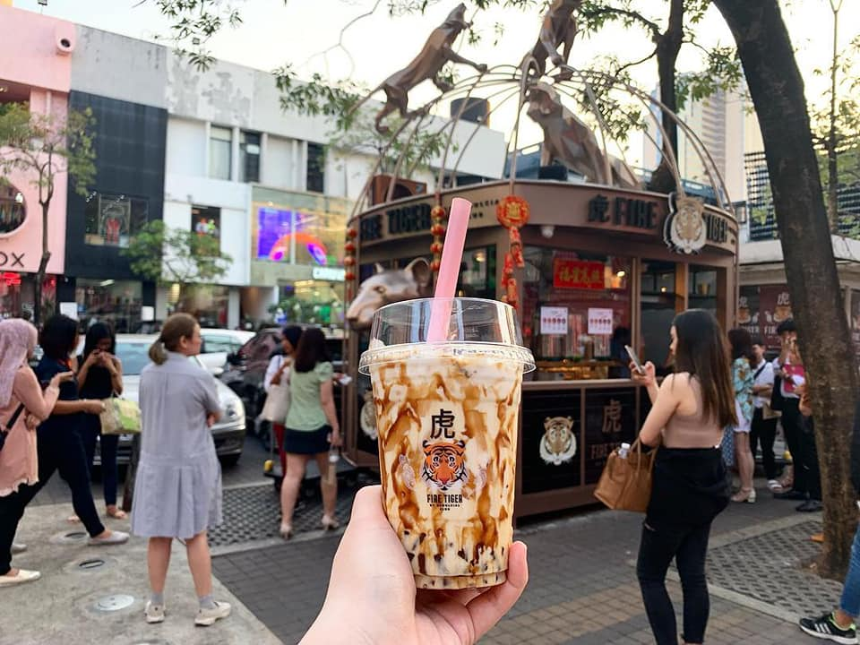 Fire Tiger Sells New “Snow Tiger” Bubble Tea And Brown Sugar Milk Drink