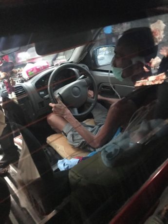 Woman Shares Photo Of Sick Cab Driver, Netizens Question Her Intention