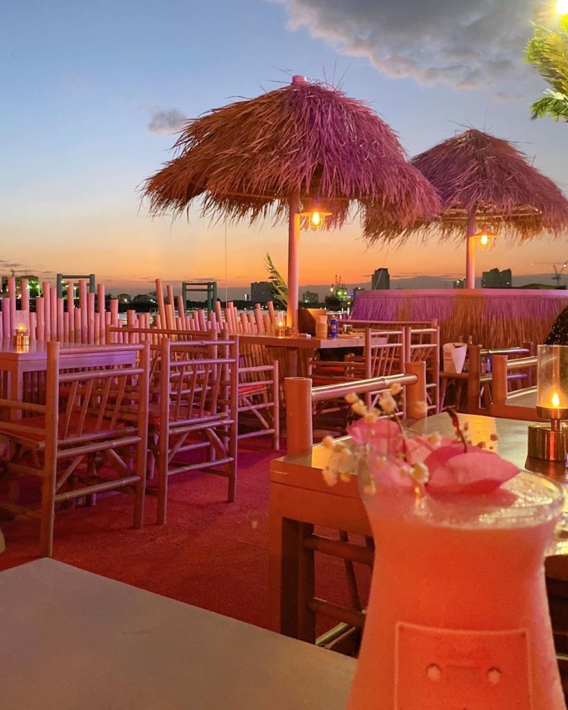 The Cassette Music Bar Is An All-Pink Pop-Up Bar In Bangkok
