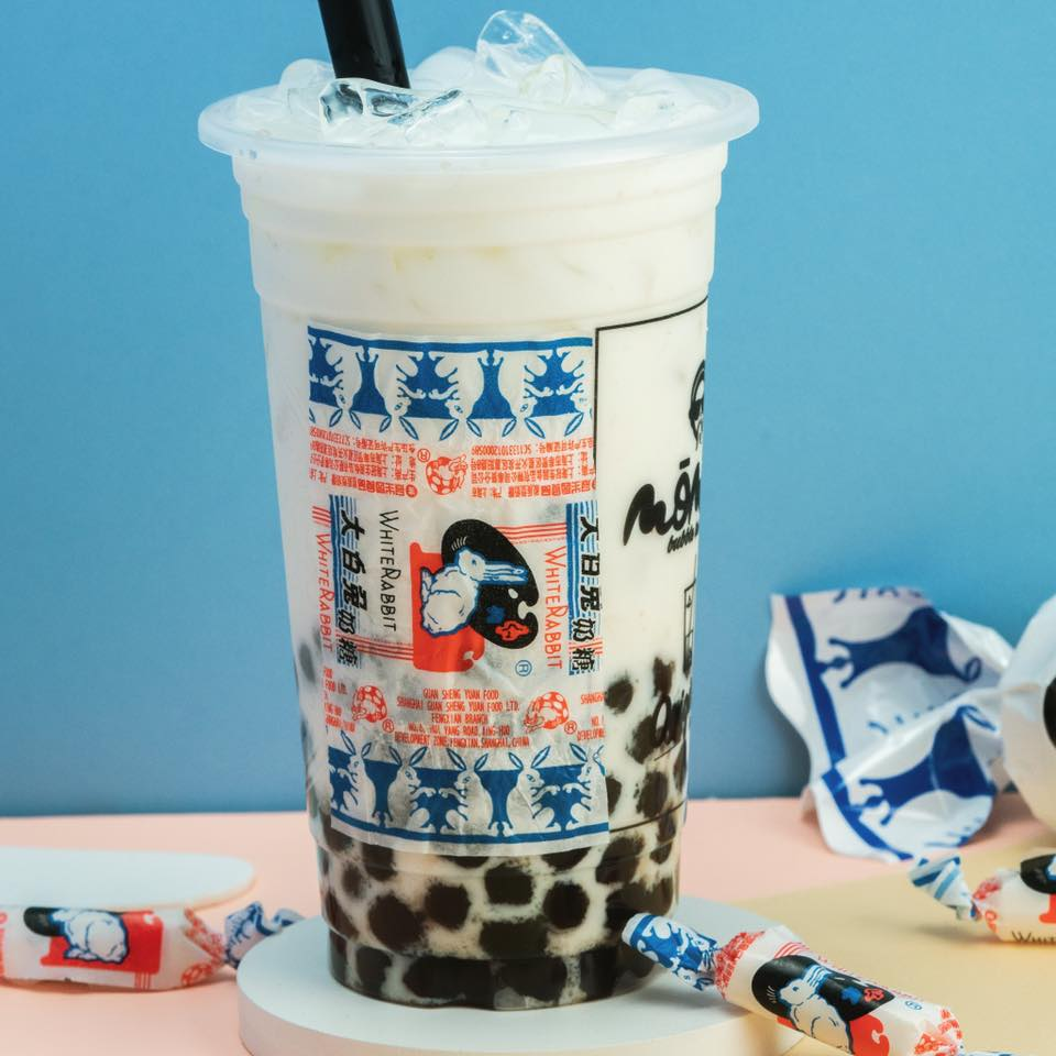 White Rabbit Candy Bubble Tea At Moma’s Bubble Tea Bar Thailand