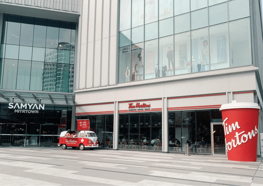 Tim Hortons Opens First Outlet In Southeast Asia At Bangkok