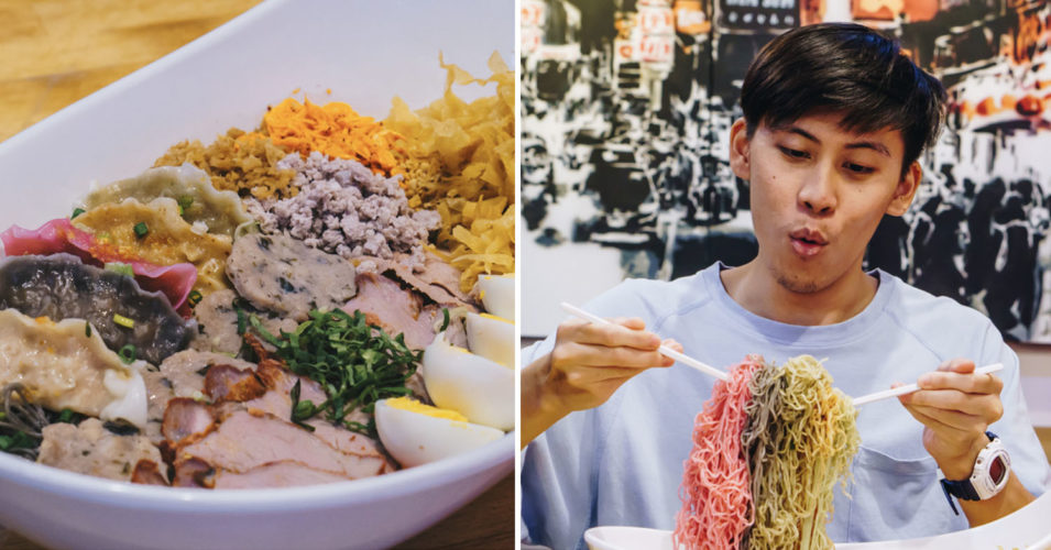 Mee OK Sells Giant Rainbow Sukhothai Noodles And Colourful Dumplings