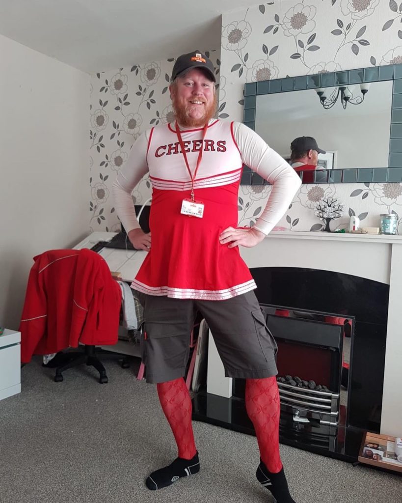 Postman Dresses Up To Lift Community Spirits During Lockdown
