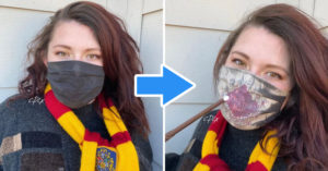 This Harry Potter Face Mask Will Magically Reveal The Marauder’s Map