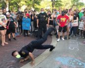 Protesters Gets Served By Police Officer In Breakdancing In A Dance-Off