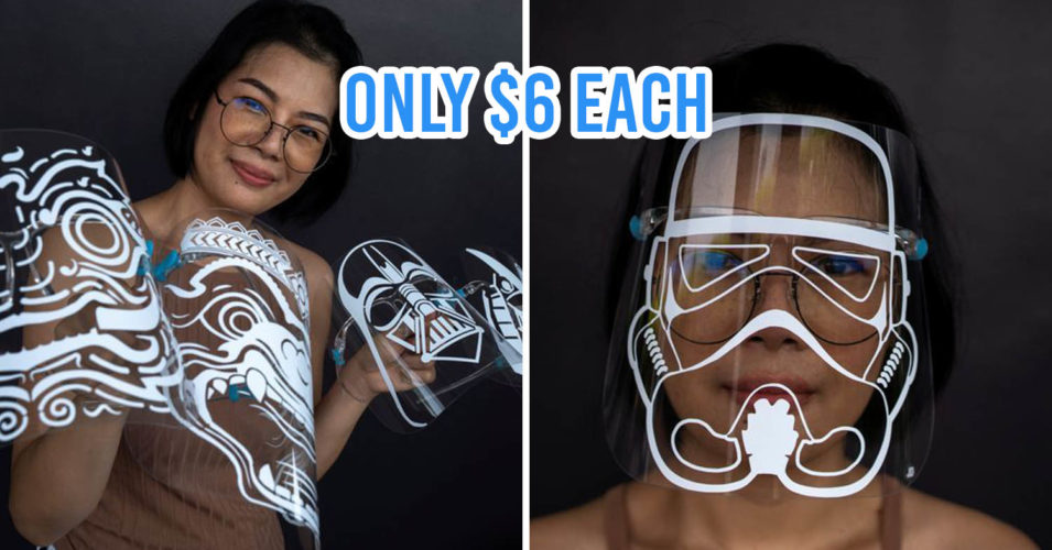 Thai Mom Creates Fancy Face Shields Designs With Star Wars Characters