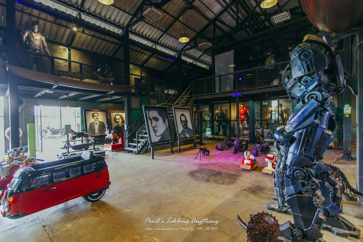 Ban Hun Lek, Ang Thong: Museum With Giant Movie Character Sculptures