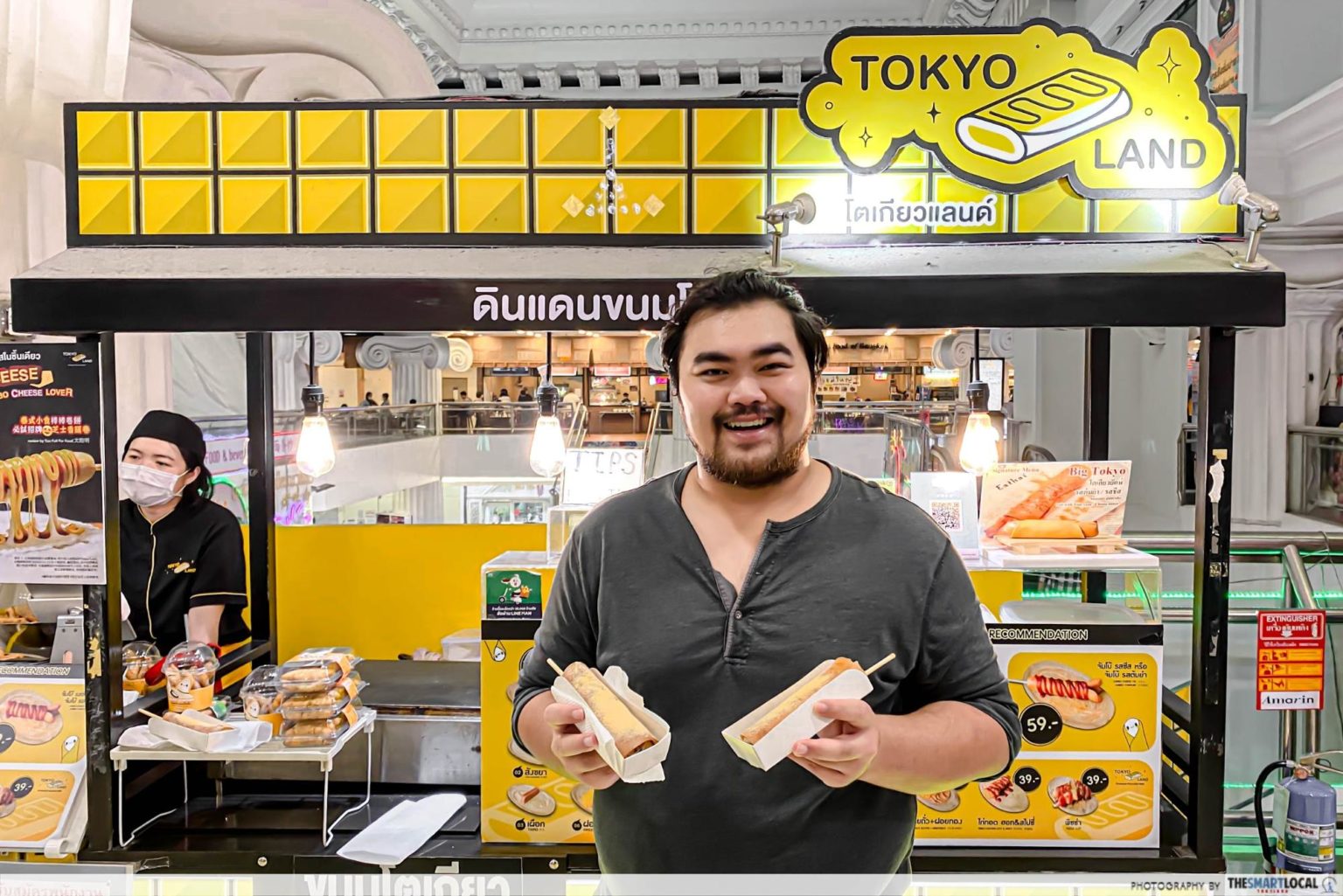 Tokyo Land Serves Jumbo Cheesy Hot Dog Crepes In Bangkok