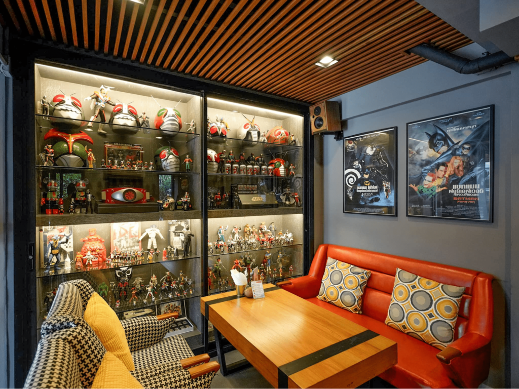 This Retro Cafe In BKK Has Arcade Games & Figurine Collections
