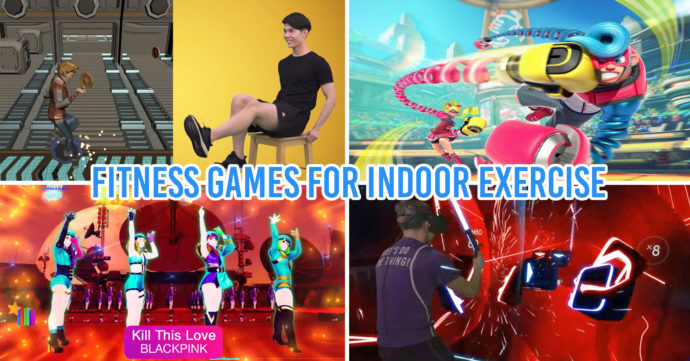 10 Fitness Games That Will Level Up Your Exercise Routines At Home