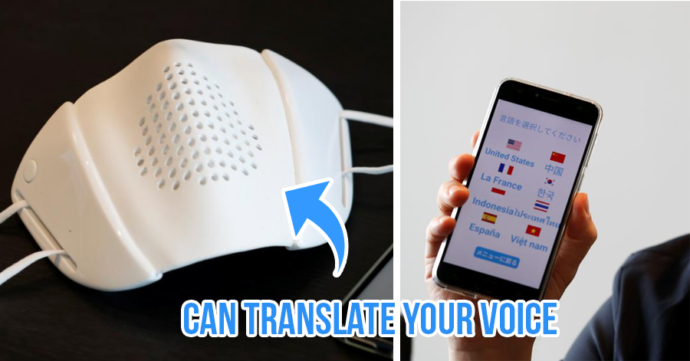 Smart Face Mask Can Translate To 8 Languages And Do Remote Calls