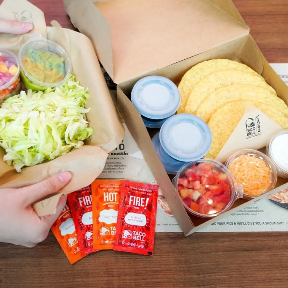 Taco Bell Thailand Has DIY Taco Kits To Make Your Own Tacos At Home