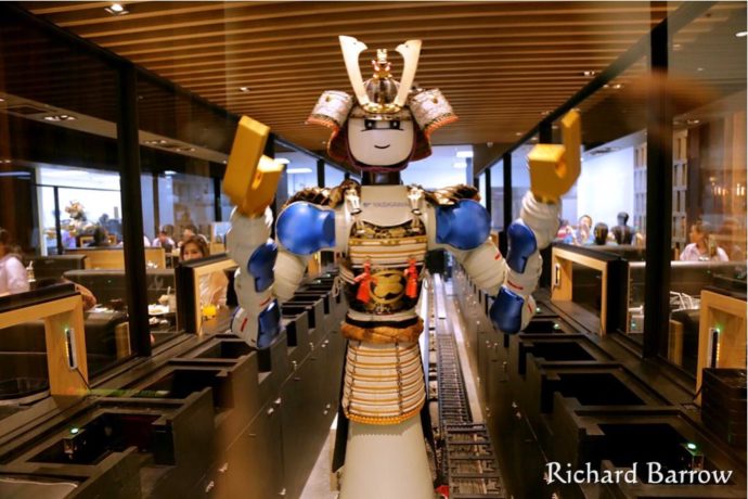 This Japanese Buffet Restaurant Has A Dancing Robot Who Waits Tables