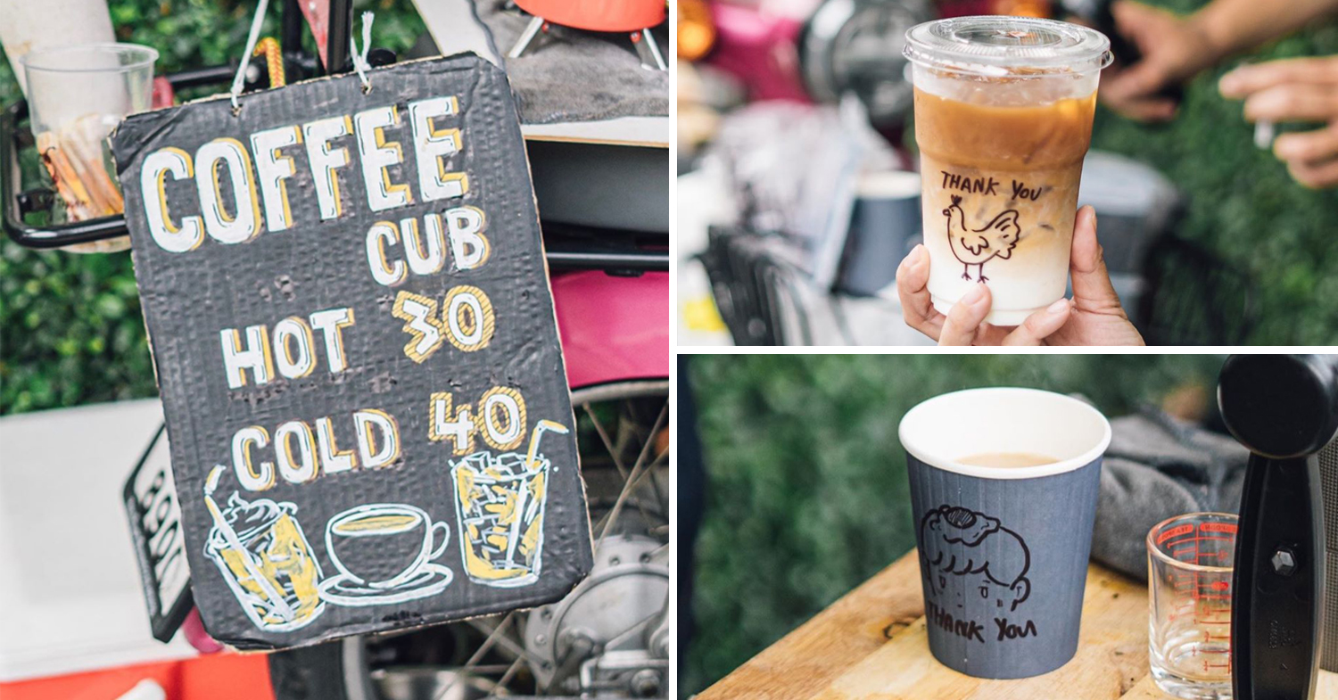 COFFEE CUB In BKK Sells Dripped Coffee From Just $1 On A Motorbike