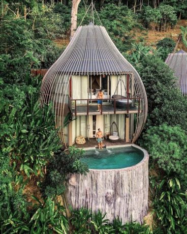 Keemala Resort In Phuket Is A Village With Treehouses And Weaved Huts