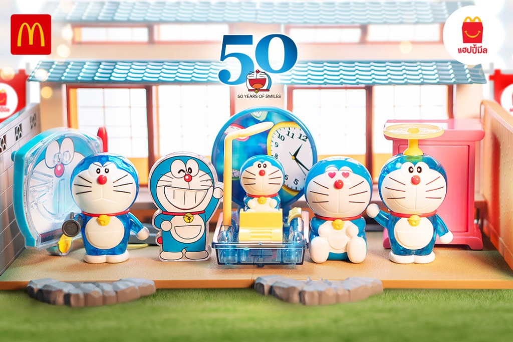 McDonald’s Thailand Has New Doraemon Toys With Magic Gadgets