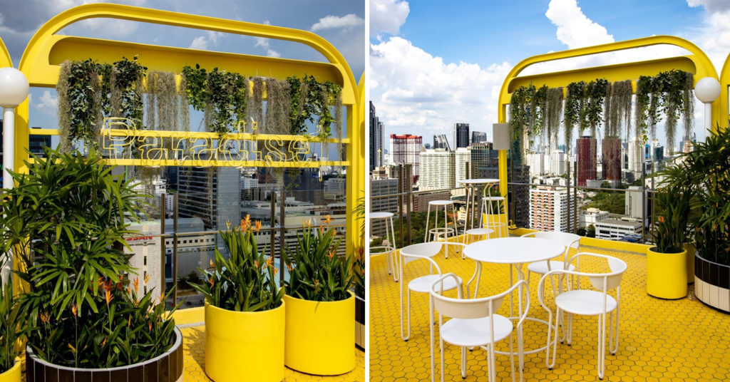 Paradise Lost Is A New Rooftop Bar In BKK To Get A Pink Photoshoot