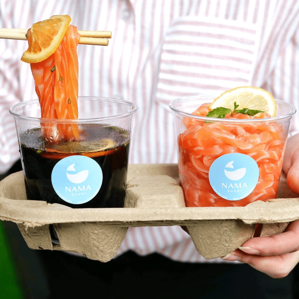 This Restaurant In BKK Serves Sashimi Noodles Made With Fresh Salmon