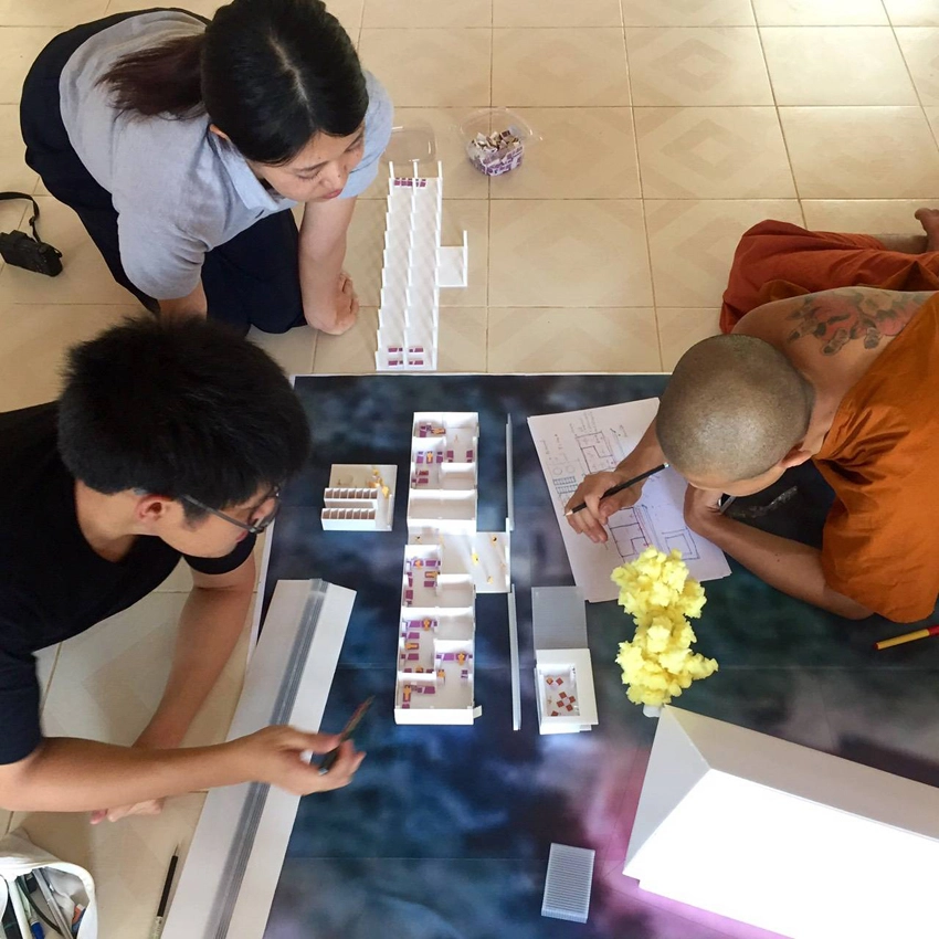 Thailand Has Its First-Ever Minimalistic Dorm For Monks In Udon Thani