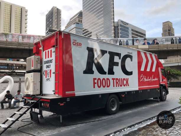 KFC Has A Food Truck For The First Time In Thailand