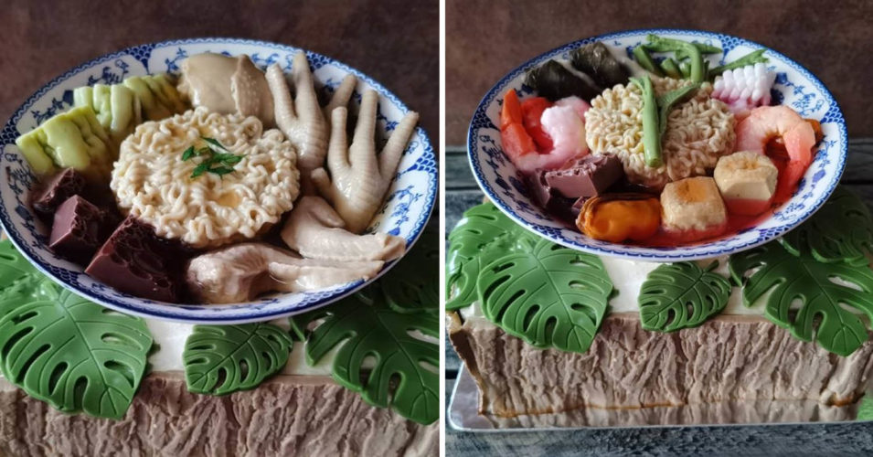 This Bangkok Cafe Serves Bizarre Cakes That Look Like Chicken Rice