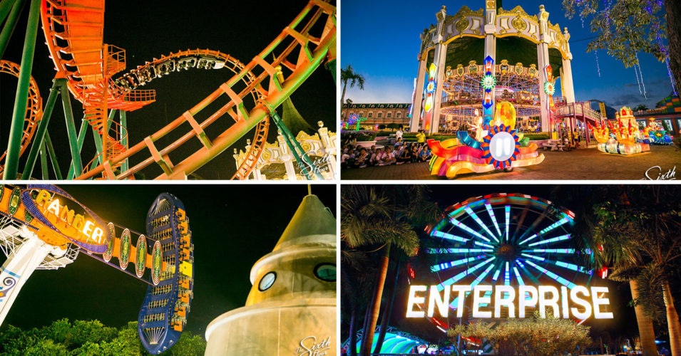 Siam Amazing Park Has Halloween Event With Night-Time Rides