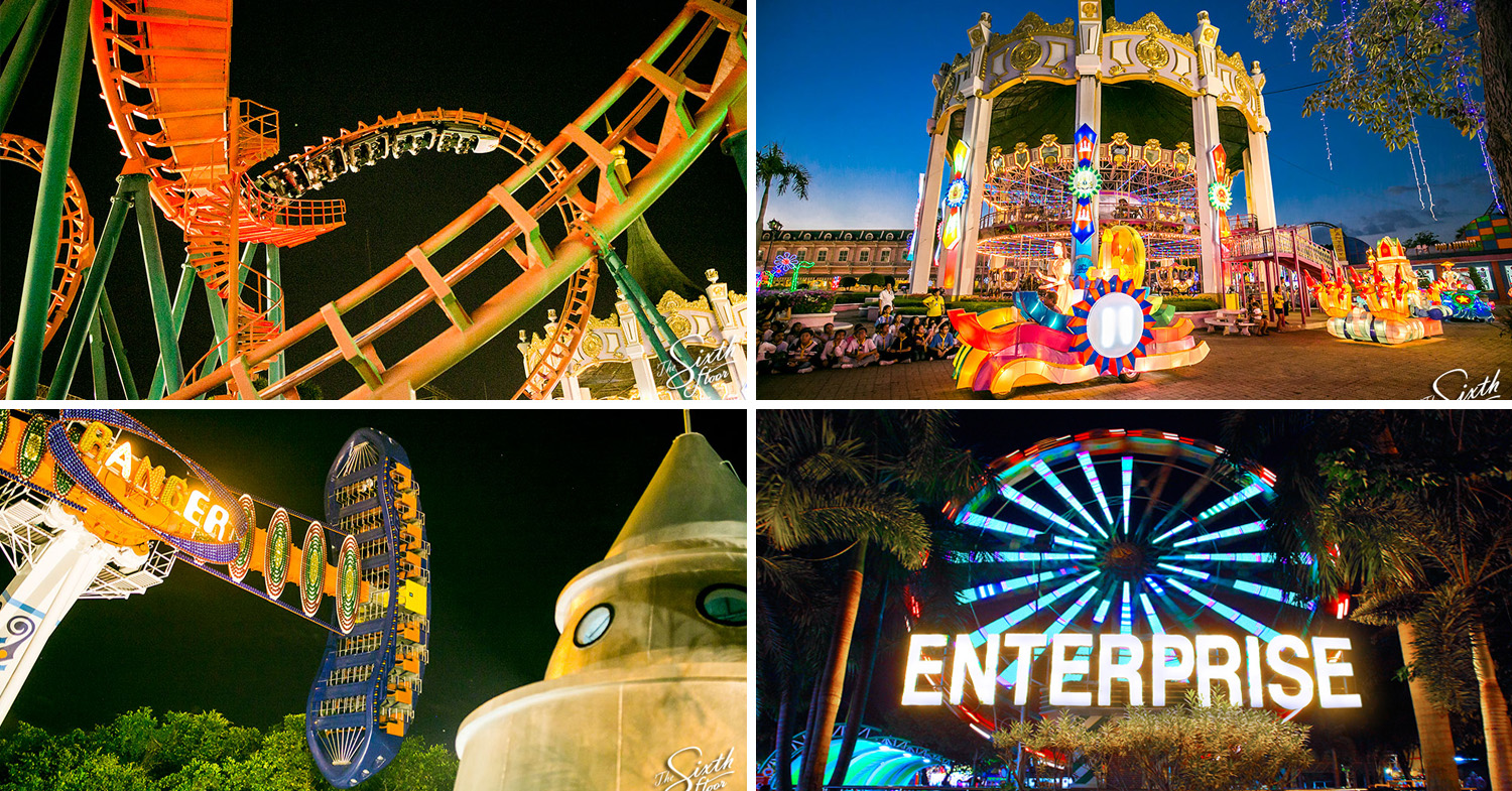 Siam Amazing Park Has Halloween Event With Night-Time Rides