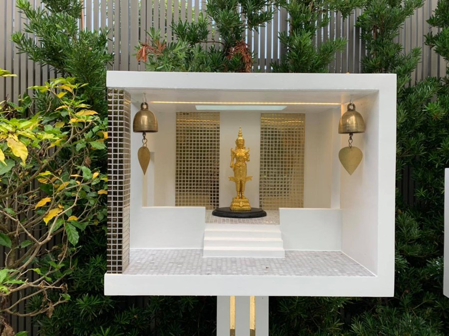 Thai Netizens Are In Love With These Ultra-Modern Spirit Houses