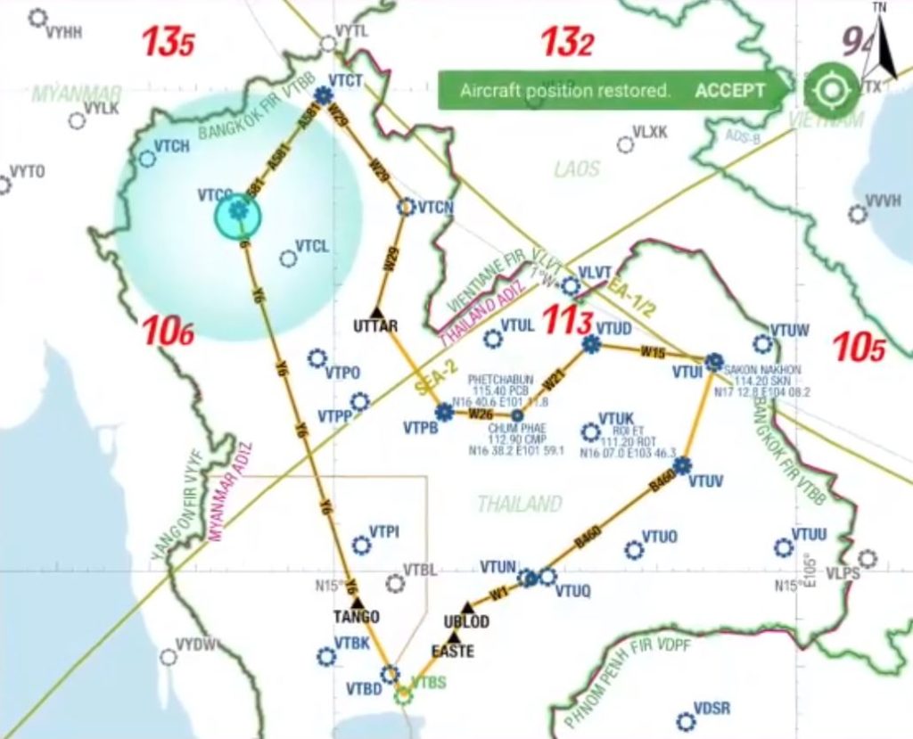 Thai Airways Has New Heart-Shaped Route With In-Flight Prayers