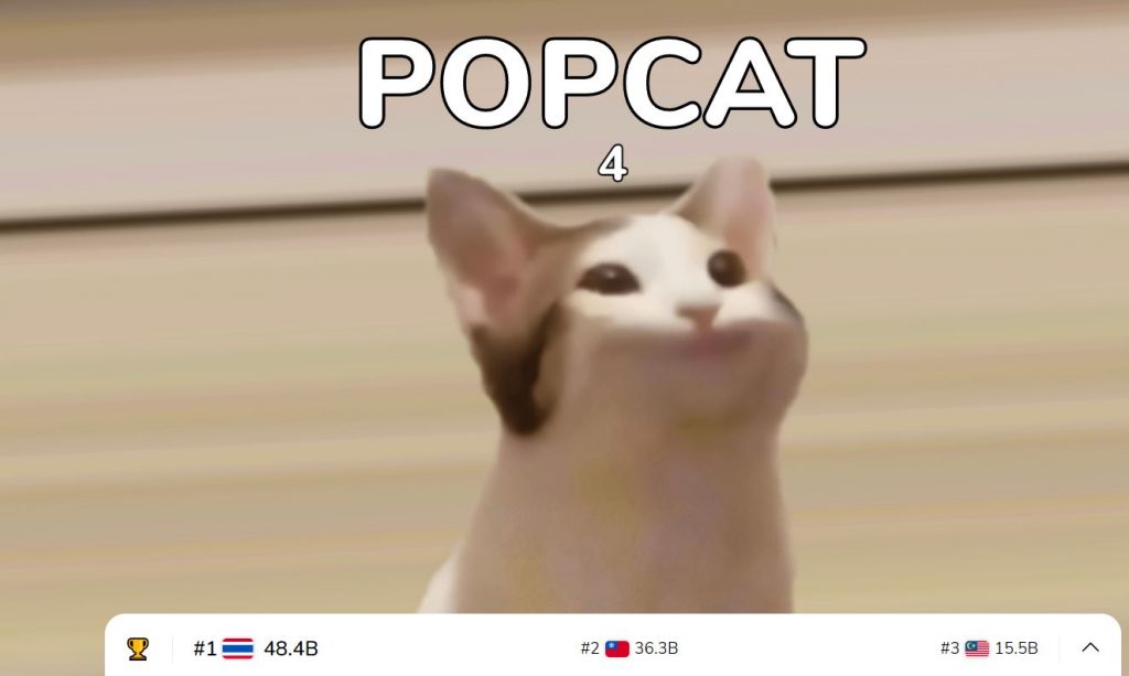 Popyut Is A Popcat Spin-Off Where Users Click On The Thai PM