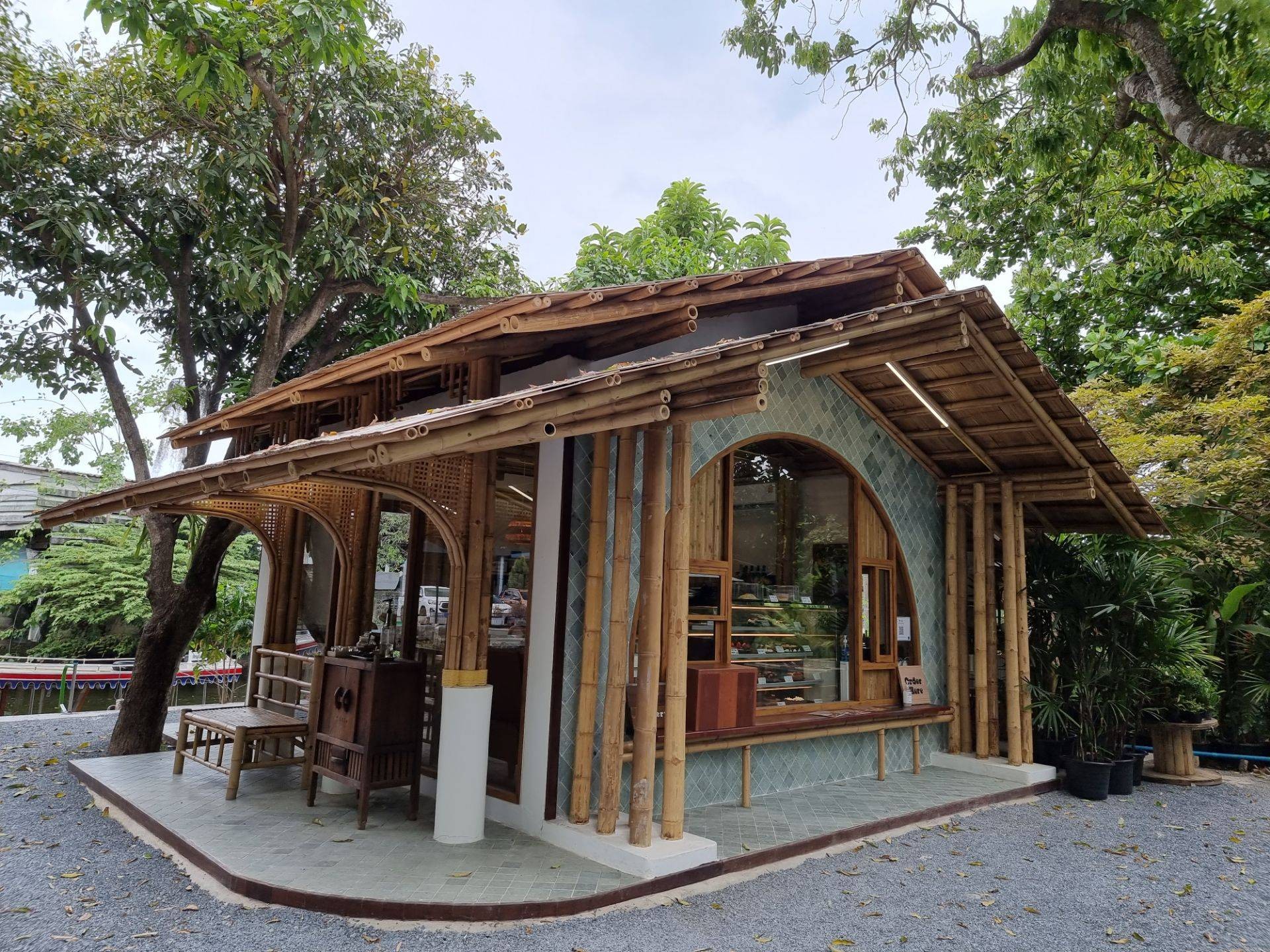 Natura Cafe Is A Waterfront Bistro In Bangkok With A Verdant Garden