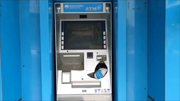 ATM 'Swallows' Student's Debit Card, Machine Is Left With A Big Hole