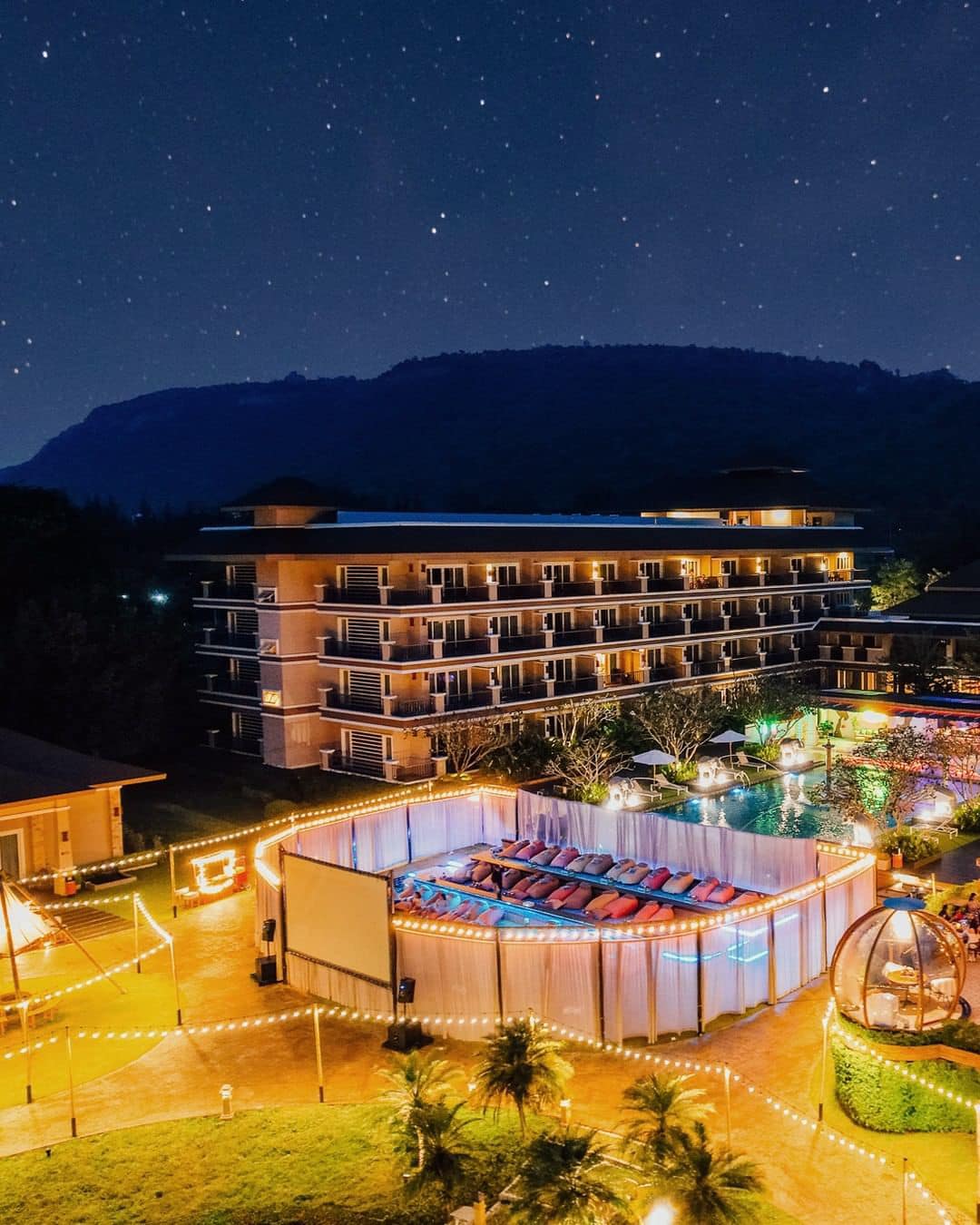 Lacol Khaoyai Has Bubble Glass Domes For Dinners Under Starry Sky