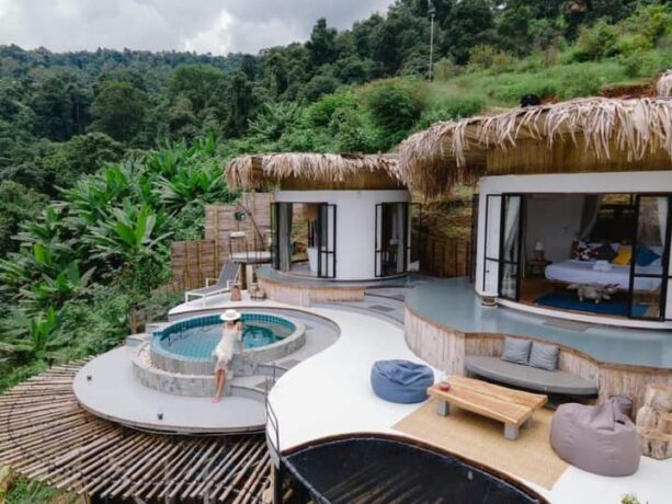 Chiang Mai Has Beachy Mountainside Pool Villas