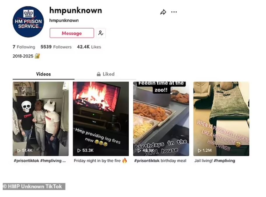 'Prisoner' Boasts Jail Cell Equipped With Hi-So Appliances