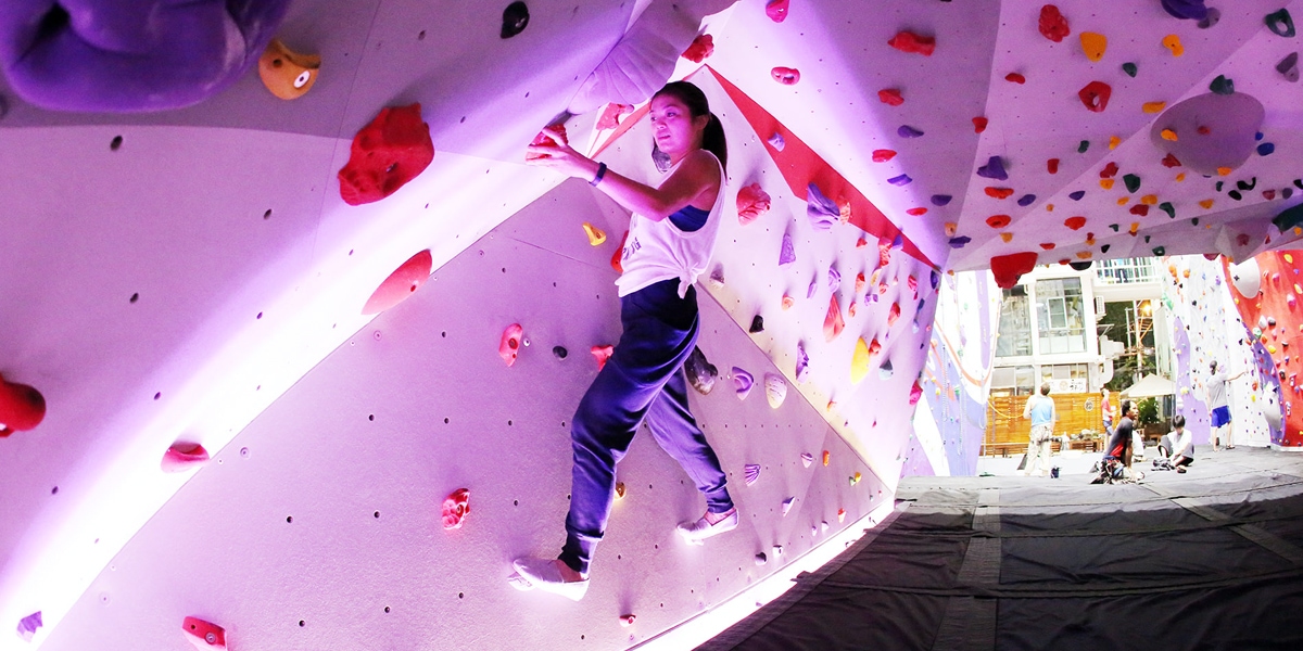 Urban Playground Climbing Has Bouldering & Top Rope Walls In Bangkok