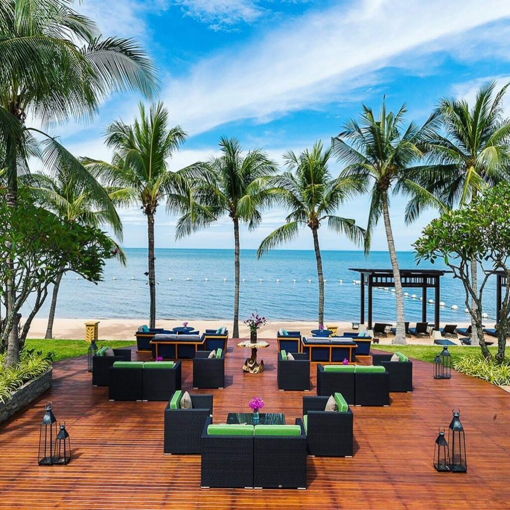 Sea Sand Sun Is A Seaside Bali-Style Villa With Private Pools In Jomtien