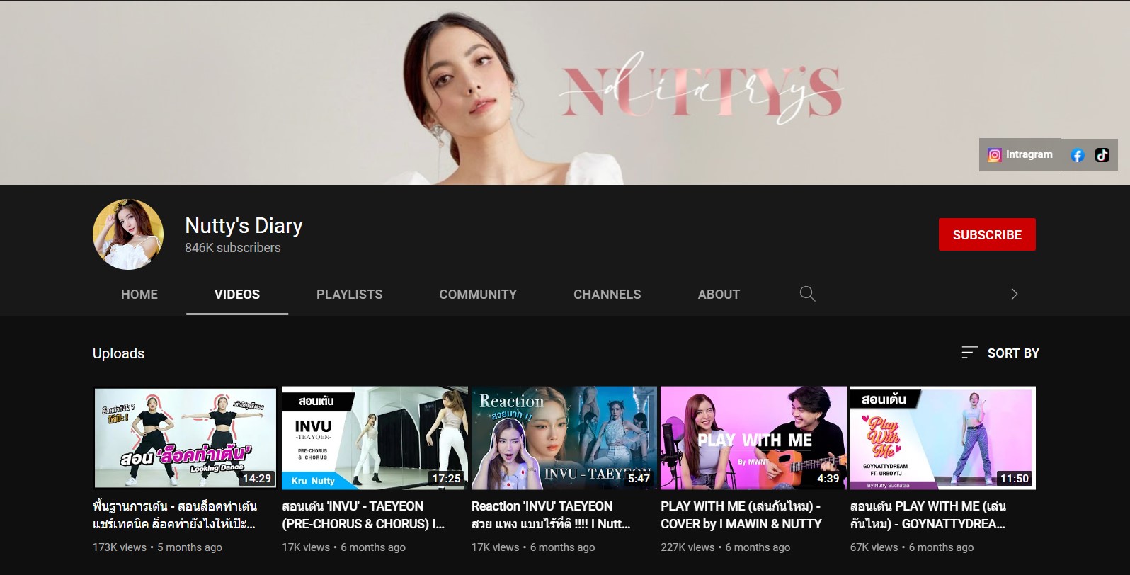 13 Facts About Nutty The YouTuber AKA Natthamon Khongchak