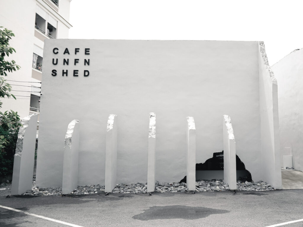 Unfinished Coffee Roaster Has Brutalist-Themed Photo Spots In Bangkok