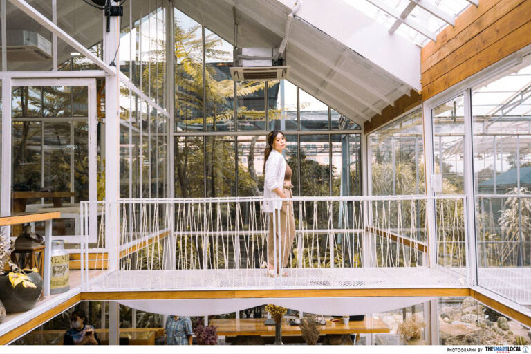 Botanist Activity Space Is A Cafe In Bangkok With Cacti In A Glasshouse