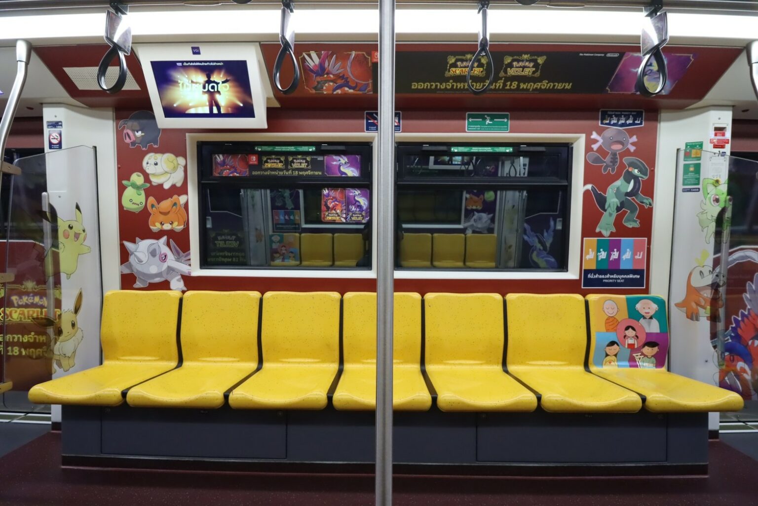 BTS Pokemon Trains Have Arrived In Bangkok Stations In November 2022