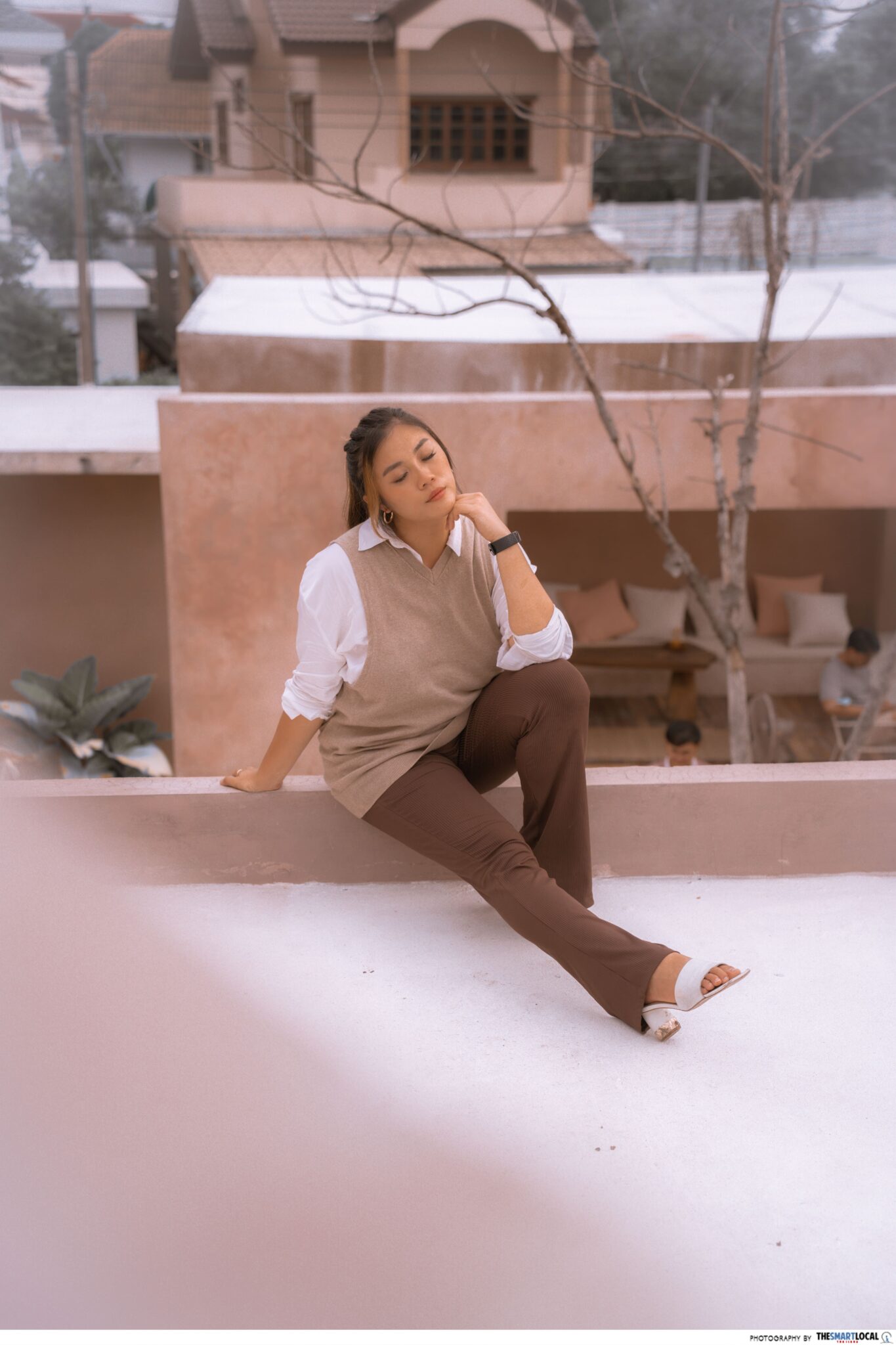 Fo Sho Bro Is A Dusty Pink Desert-Themed Cafe With Cacti In Bangkok