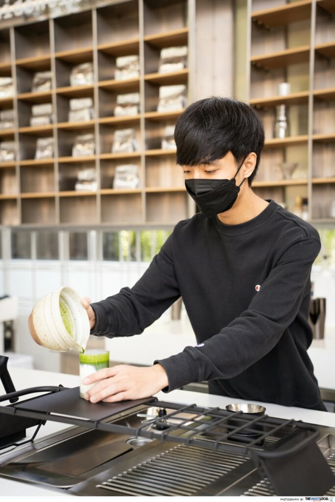 ANONYMOUS Is A Geometric Cafe With Fizzy Coffee In A Wine Glass