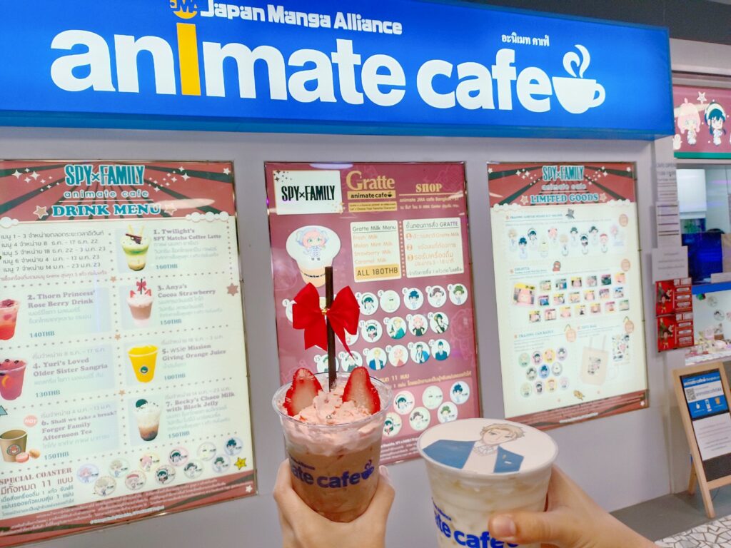 Animate Cafe Bangkok Has Spy x Family Drinks & Limited-Time Merch