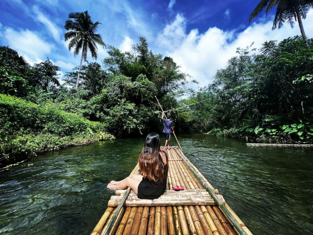 Komol's Corner Bamboo Rafting, Phang Nga: Relaxing Bamboo Raft Ride