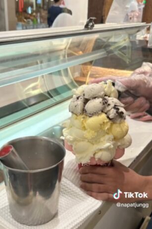 Umm! Milk Has All-You-Scoop Ice Cream Til End Of Month