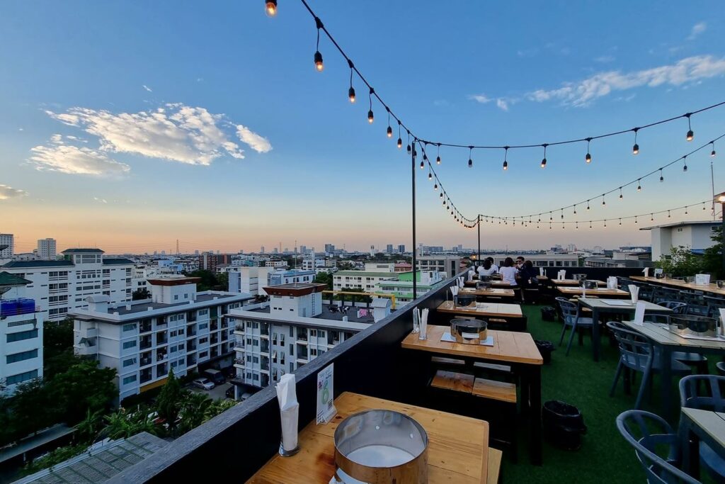 Sky Grill, Bangkok: Rooftop Mookata Restaurant With A 180° Skyline View