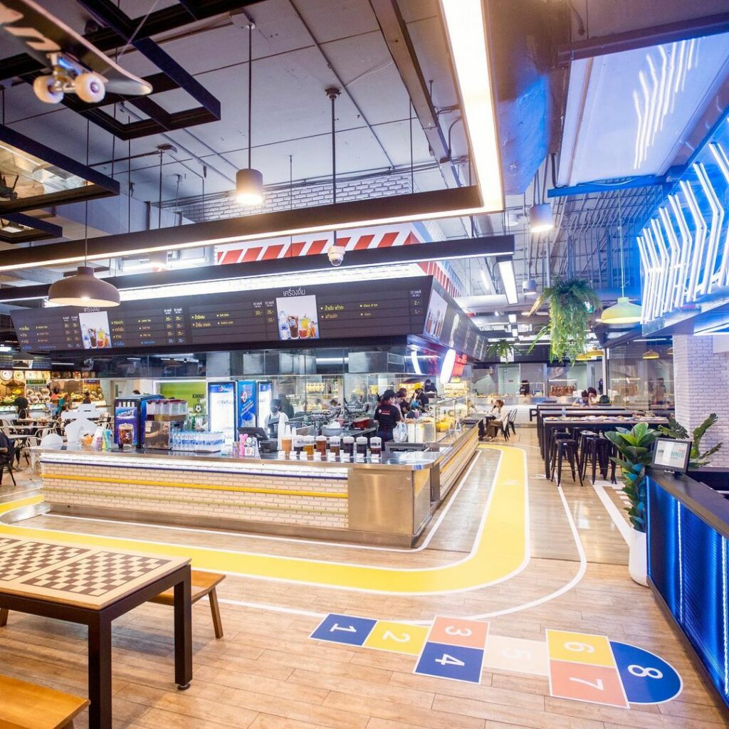 ฿39 Dishes In The New Food Court At The Street Ratchada